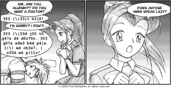 heptadecagram.net : The Cultural Groups that Speak l33t